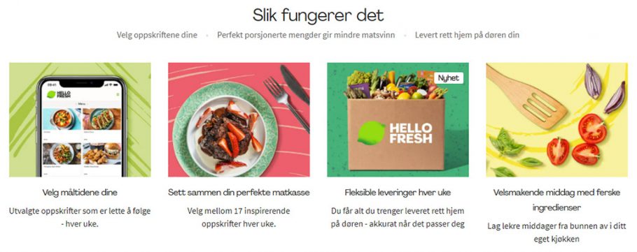 Hellofresh - Hvor bra er matkassen? Les vår omtale og finn det ut